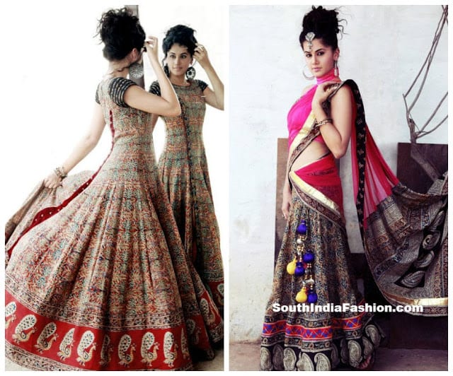 Tapsi in Designer Shravan Kumar's Outfits – South India Fashion