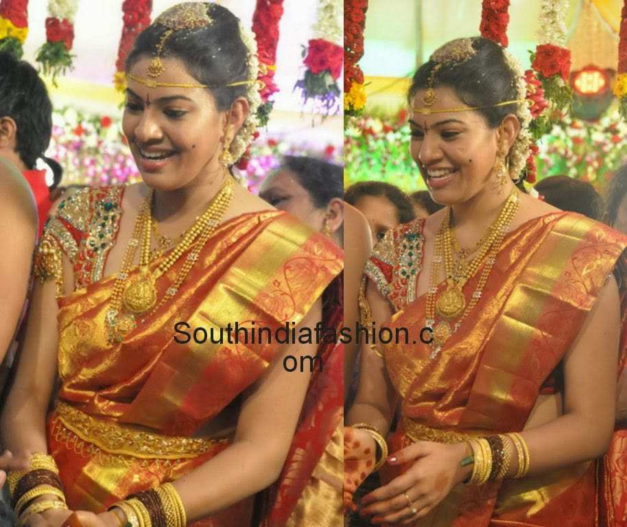 Singer Geetha Madhuri and Nandu Wedding – South India Fashion