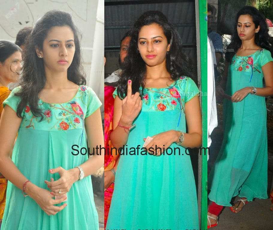 Balakrishna Daughter Tejaswini in Long Kurta – South India Fashion Balakrishna Daughter Tejaswini in Long Kurta – South India Fashion