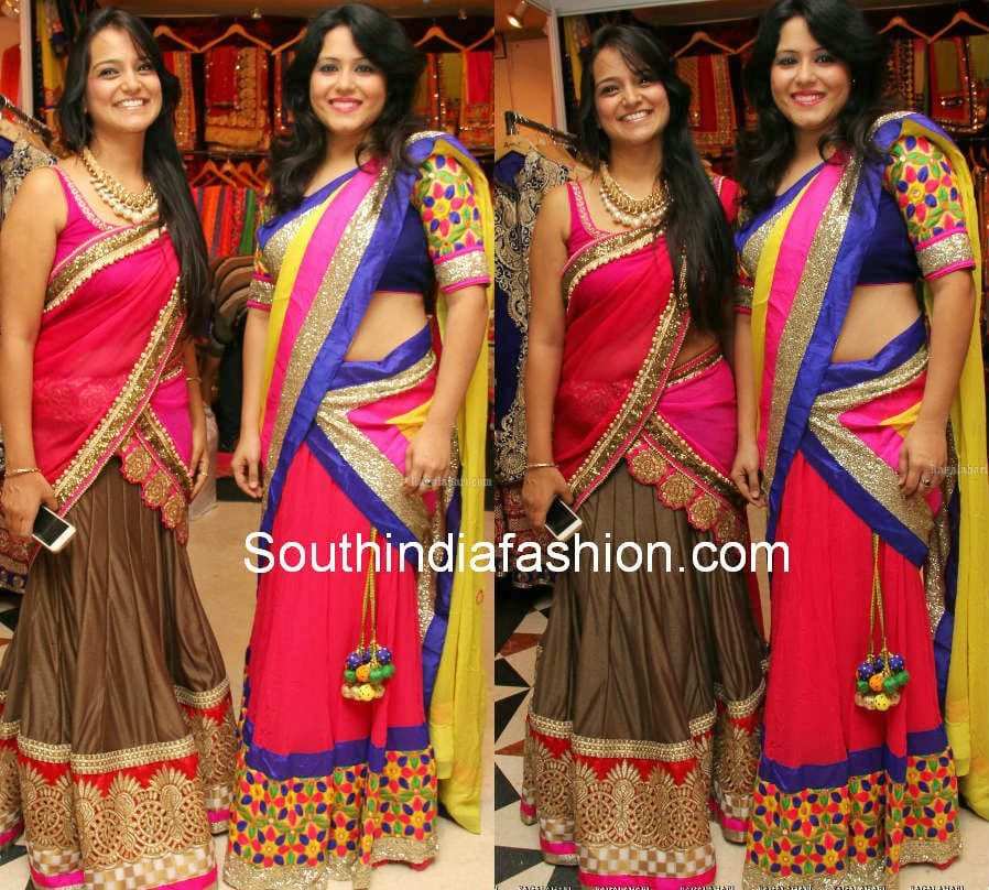 Beautiful Half Sarees – South India Fashion