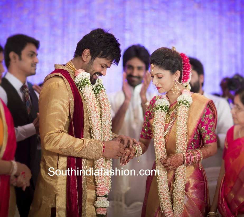 Grand Wedding of Manchu Manoj - Pranathi Reddy – South India Fashion