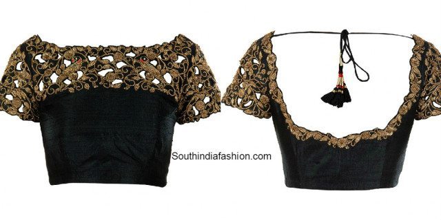 Boat Neck Blouse Designs: Top 10 Boat Neck Patterns – South India Fashion