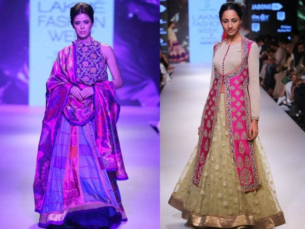 Krishna Mehta's ethnic collection at LFW 2015 - South India Fashion