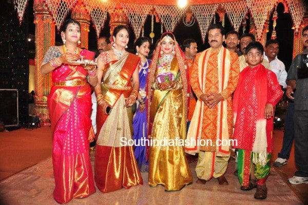 Revanth Reddy Daughter Nymisha Reddy's Wedding – South India Fashion
