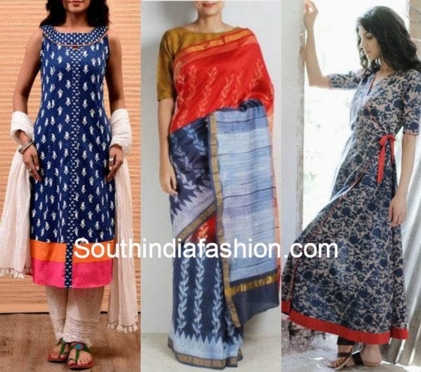 The Magic Of Indigo Blue Outfits! – South India Fashion