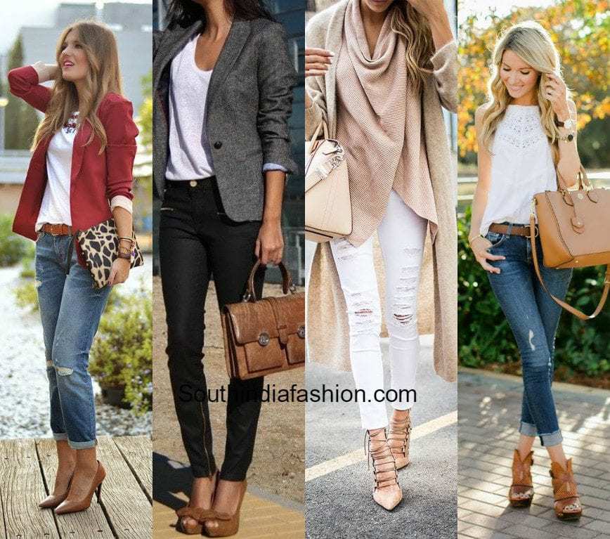 How To Wear Jeans To Work South India Fashion