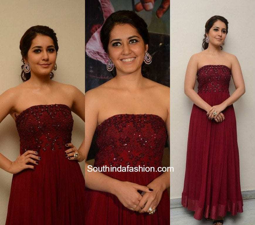 Raashi Khanna in Riddhi Mehra – South India Fashion