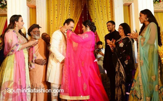 Actress Radha's 25th Wedding Anniversary – South India Fashion