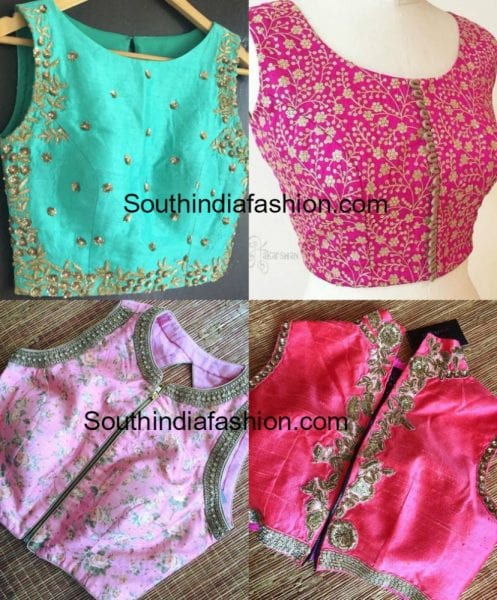 Ethnic Crop Top Designs – South India Fashion