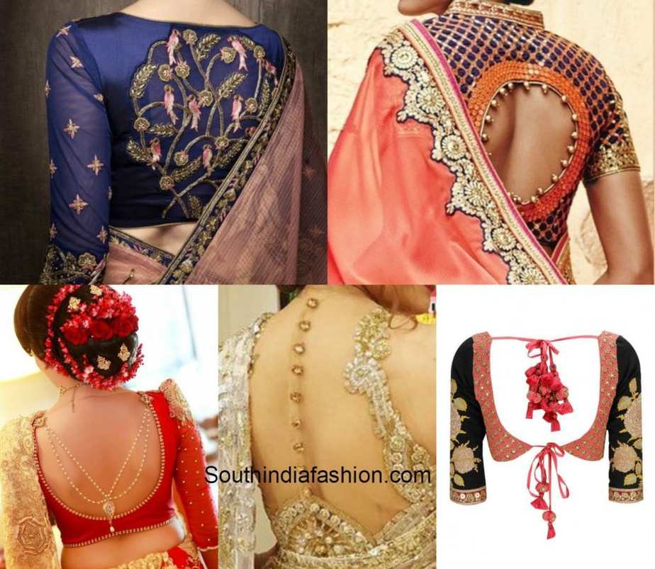 Blouse Back Designs