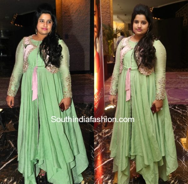 Hanshitha in Anushree Reddy – South India Fashion