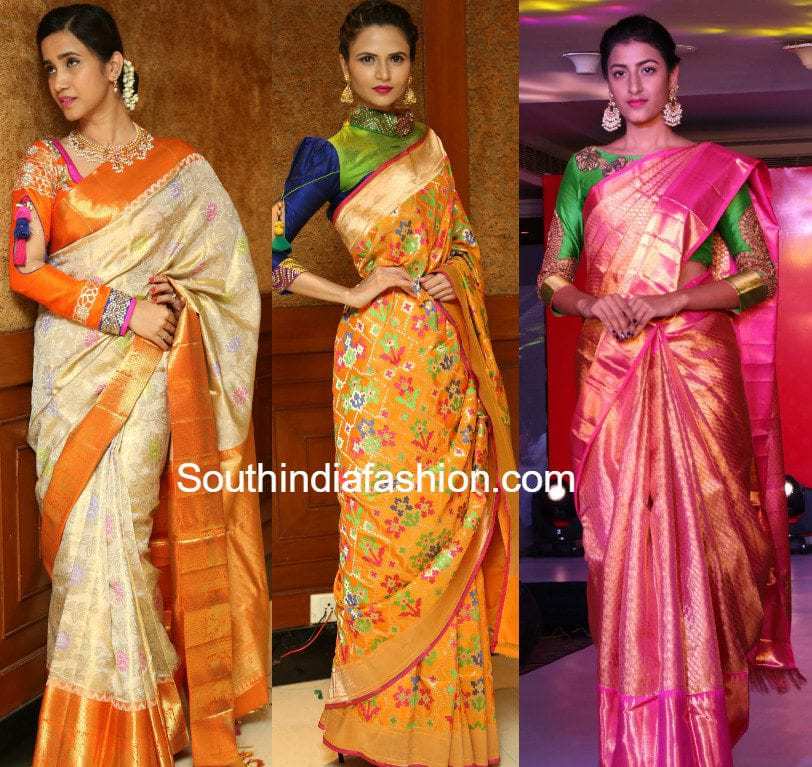 Latest Silk Sarees Collection by Trisha – South India Fashion