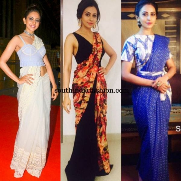 Saree It Like Rakul Preet Does
