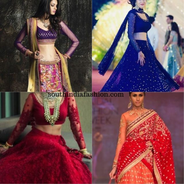 Full Sleeve Cholis/Blouses With Your Lehenga
