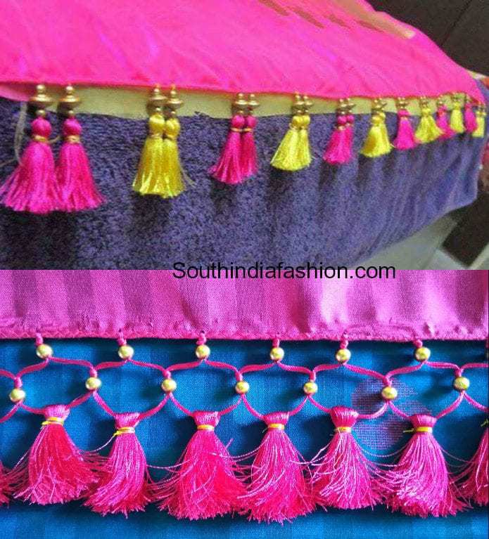 Interesting Saree Tassels Have You Done This Yet