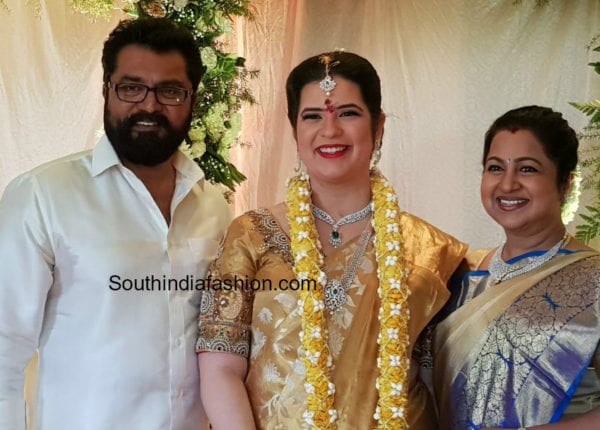 Radhika Sarathkumar Daughter Rayane Mithun's Baby Shower – South India ...