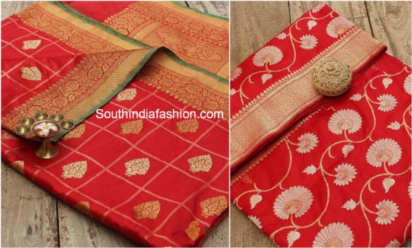 Heirloom Red Banarasi Sarees by Tilfi – South India Fashion
