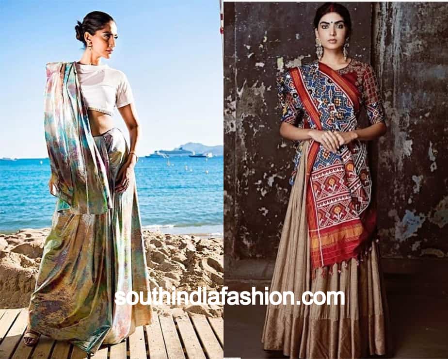 9 Different Latest Saree Draping Styles for Parties