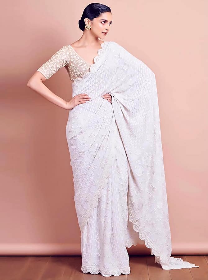 Deepika Padukone Saree Looks - Deepika's Latest Sarees 2019