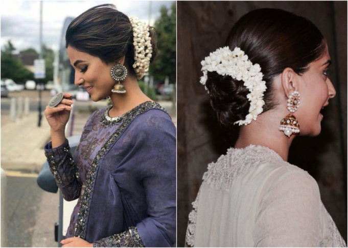 Traditional and Trendy Hairstyles to Try Out With Gajra and Mogra!
