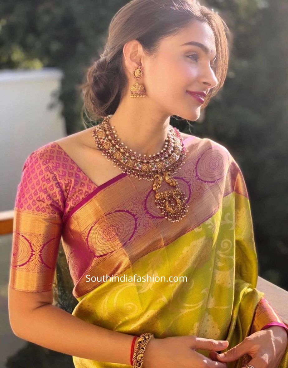 Andrea Jeremiah In Cotton Saree