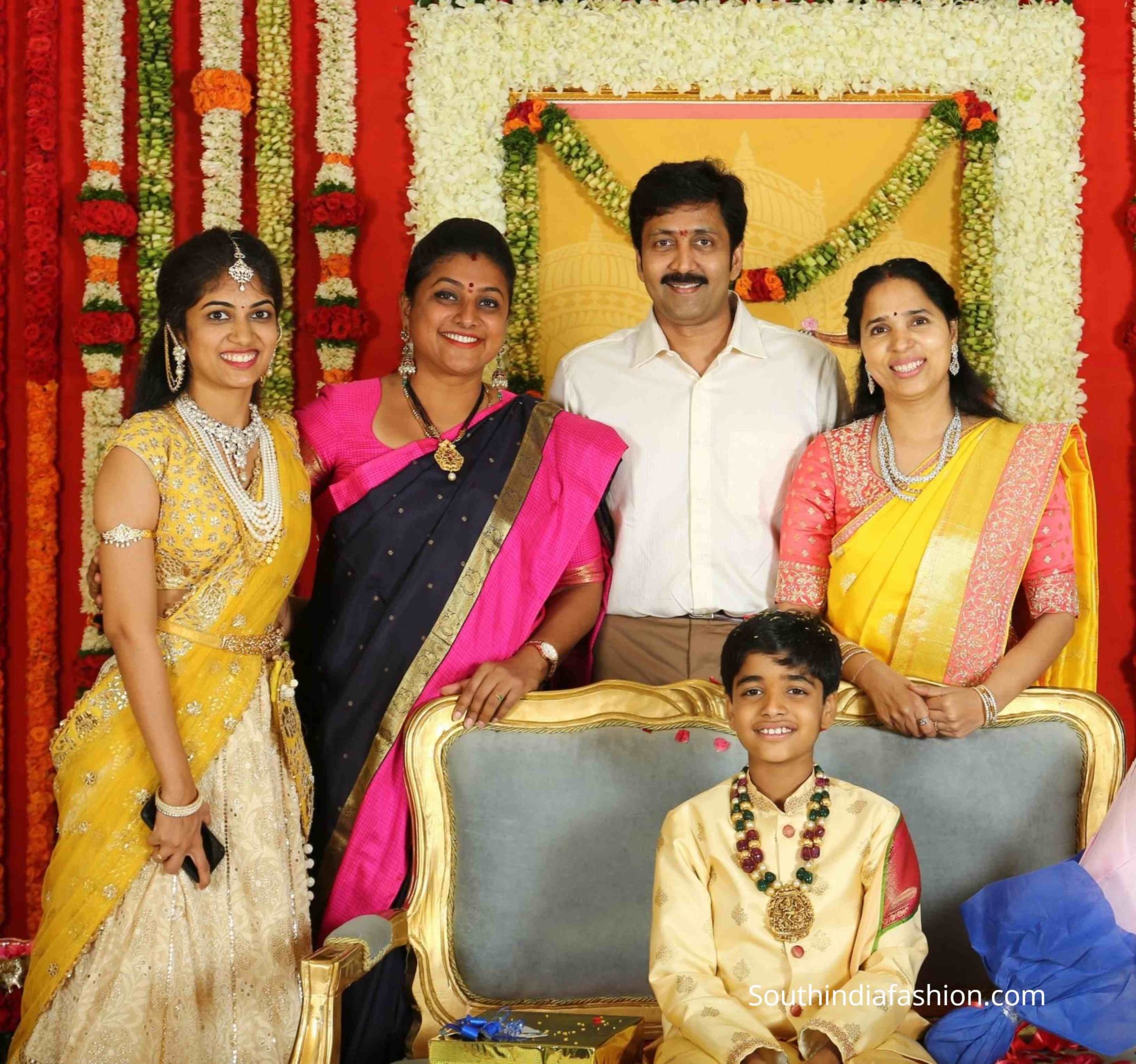 Actor Vadde Naveen Son Jishnu’s Dhoti Ceremony! – South India Fashion