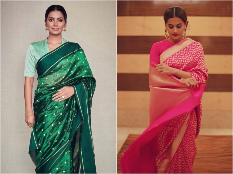 Raw Mango Saree Collection | Celebrities in Raw Mango Sarees