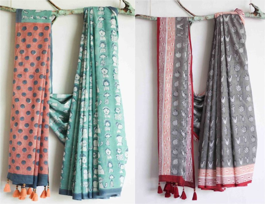 Dress this summer up in these breezy block prints by Chhapa!