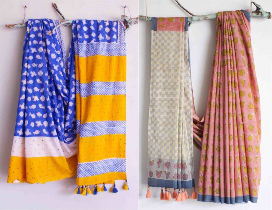 Dress this summer up in these breezy block prints by Chhapa!