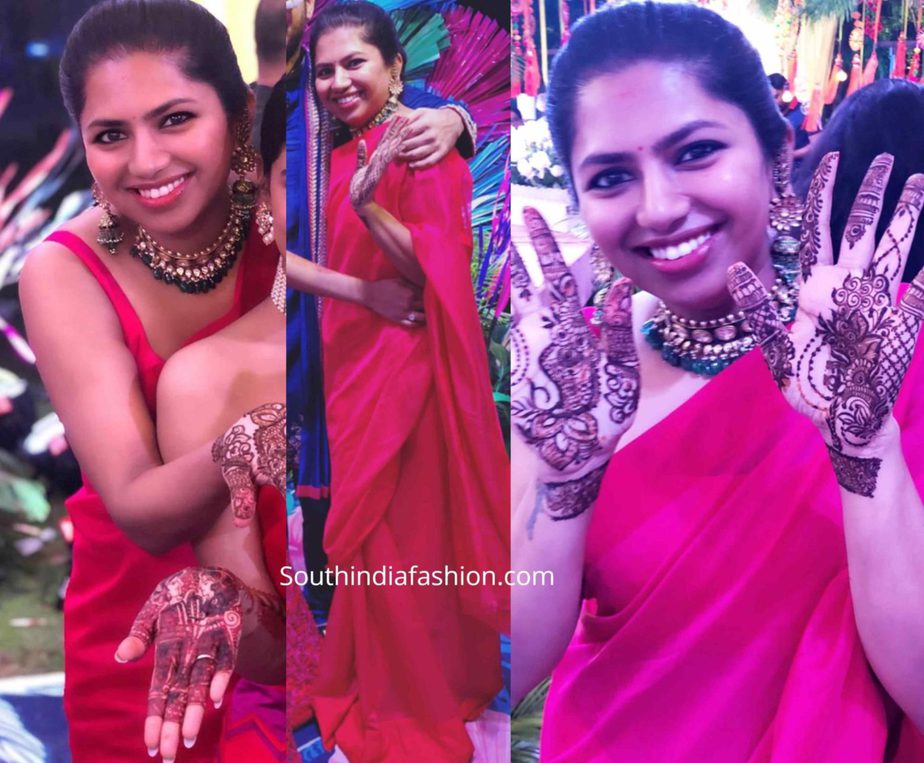 Neeraja Kona in Nicobar – South India Fashion