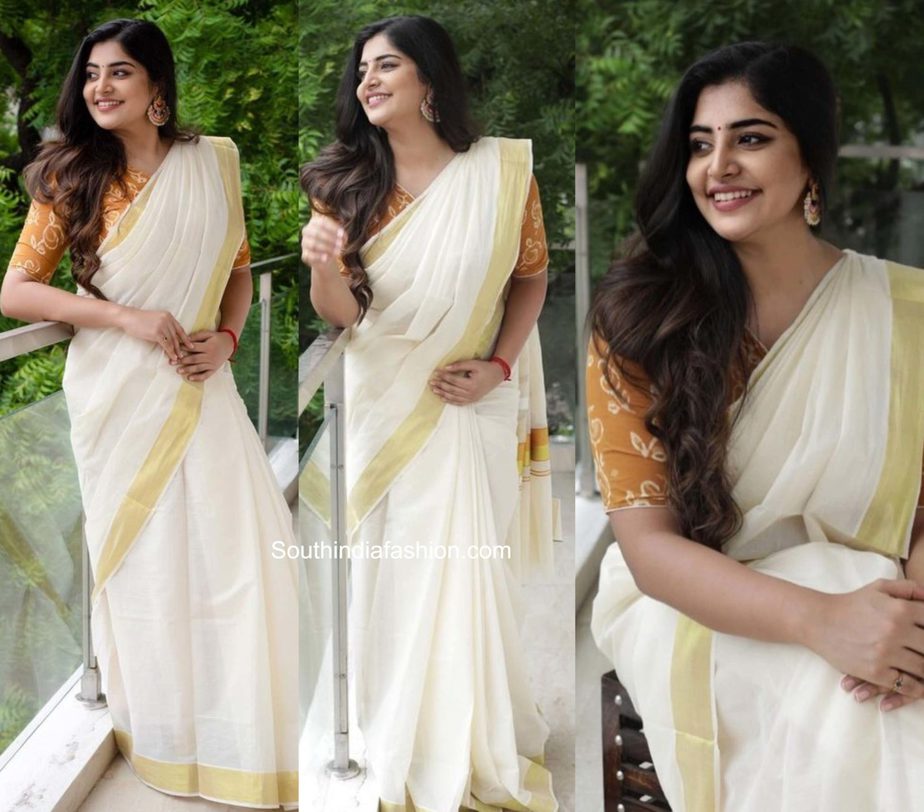 Manjima Mohan's Festive Look! – South India Fashion