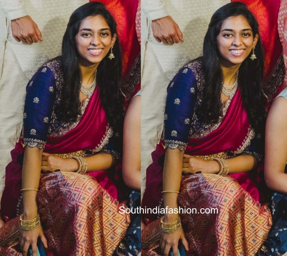 Venkatesh Daggubati's wife and daughter at Rana & Miheeka's wedding