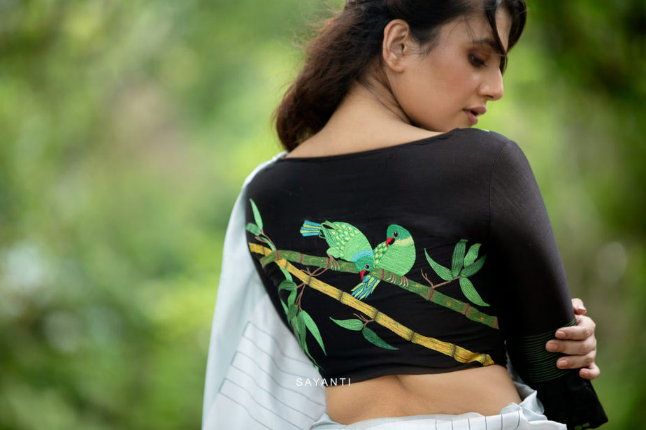 Designer Blouses 2020 : Nature Inspired Trendy Blouse Designs!