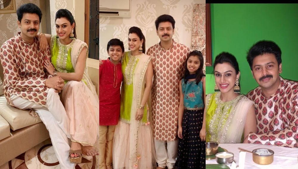 Tamil actor Srikanth and family celebrate Diwali in contrasting ethnic ...