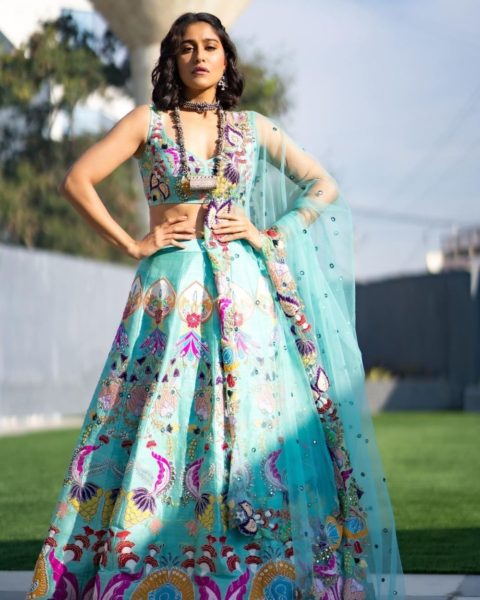 Actress Regina Cassandra turns up the heat in this stunning lehenga by ...