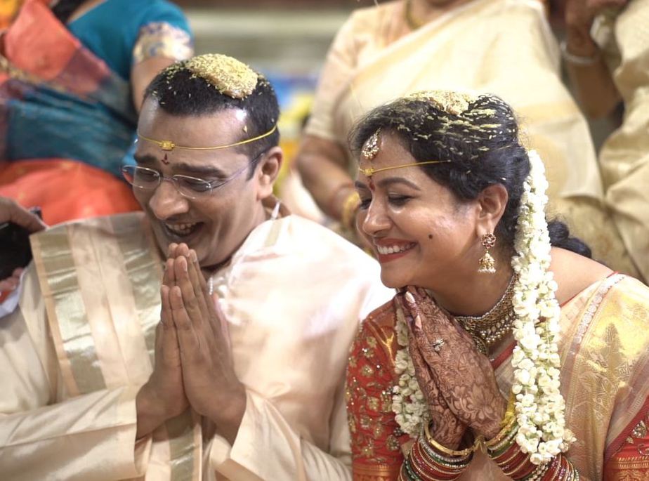 Singer Sunitha Upadrasta and Ram Veerapaneni wedding Pictures!