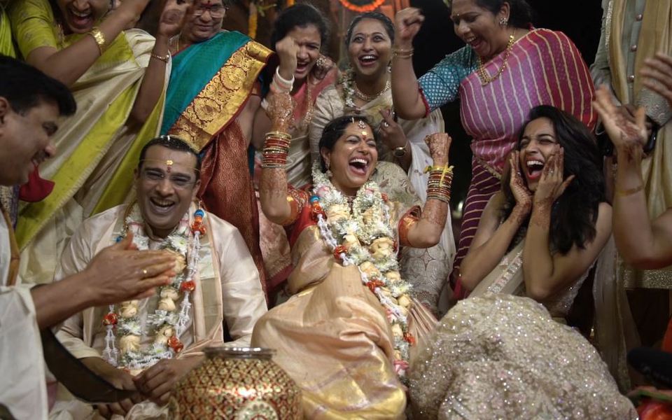 Singer Sunitha Upadrasta and Ram Veerapaneni wedding Pictures!