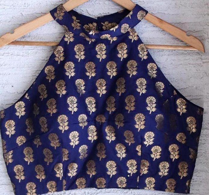 12 Brocade blouse designs that will amp up your ethnic wardrobe!