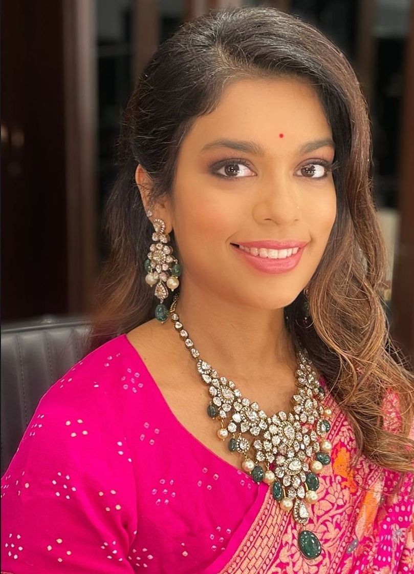 Sreeja and Sushmita Konidela drape on traditional sarees for a shop ...