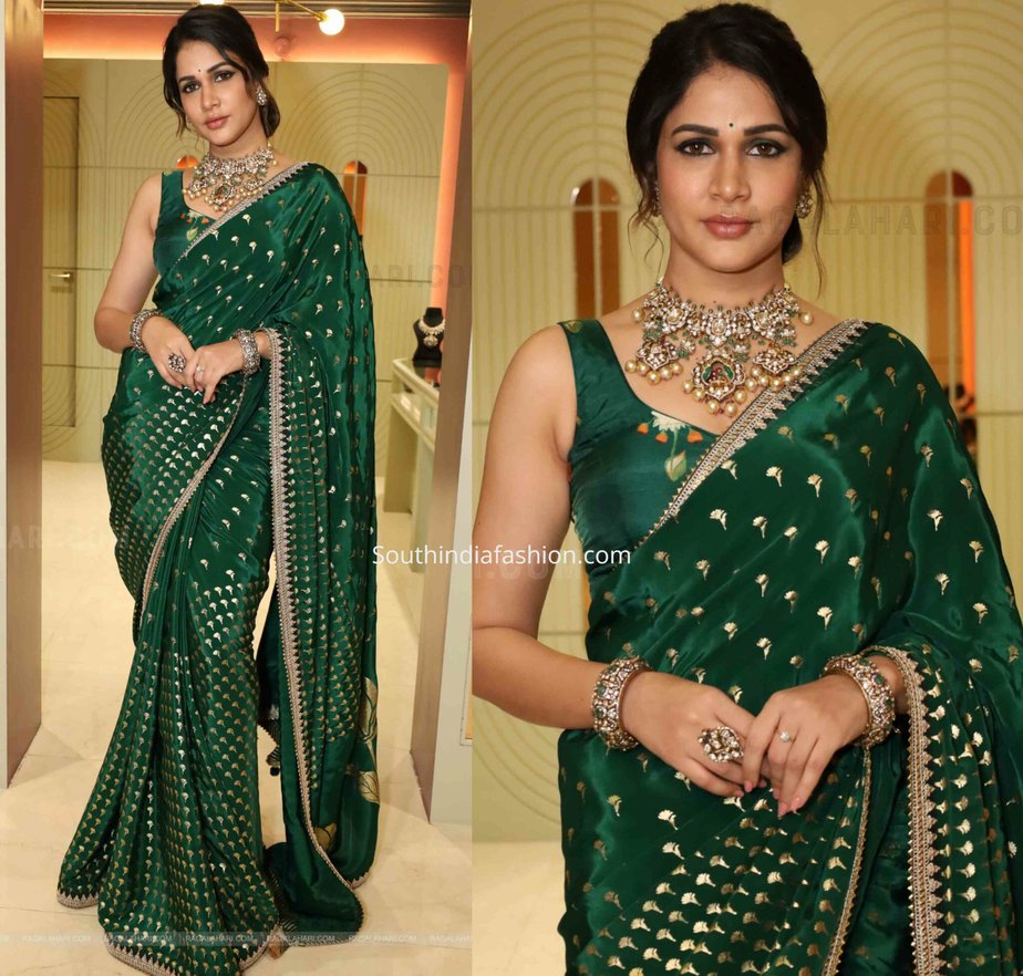 Green and Glamorous: Lavanya Tripathi looks stunning at Art by Sia ...