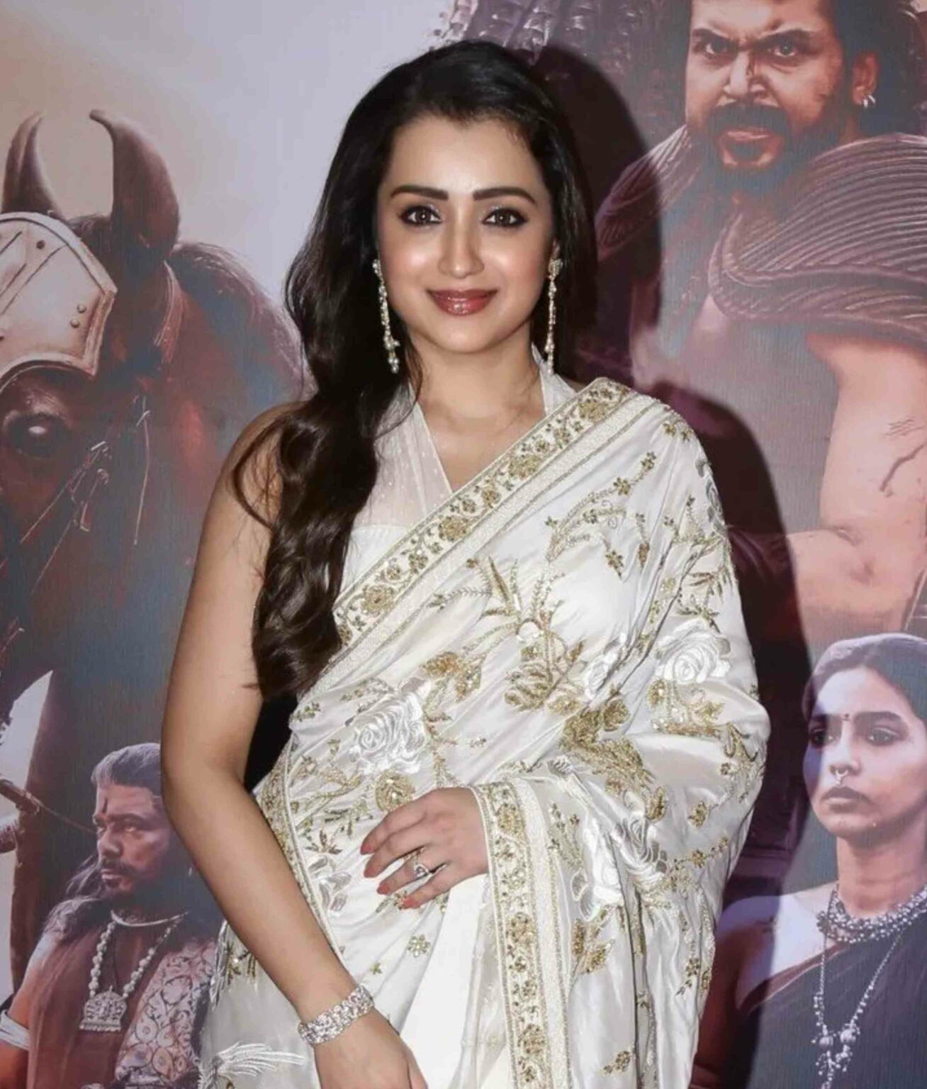 Trisha Krishnan's Elegant Look Steals the Show at PS 2 Promotions ...
