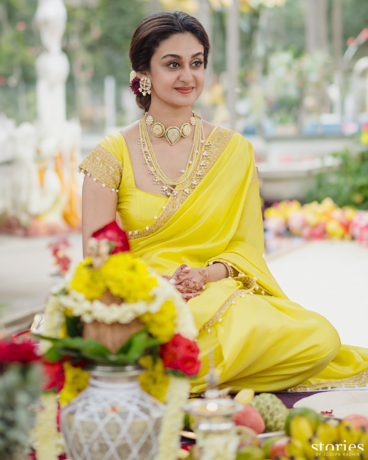 Aishwarya Arjun -Umapathy Ramaiah get engaged! – South India Fashion